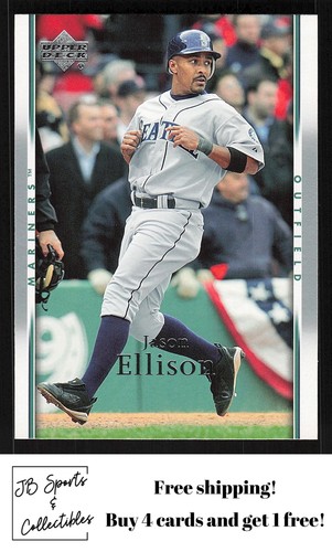 2007 Upper Deck Jason Ellison #925 Seattle Mariners | eBay