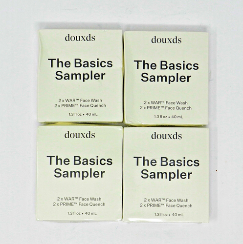 Douxds Prime Face Wash & War Face Quench The Basics Sampler Pack Set of ...