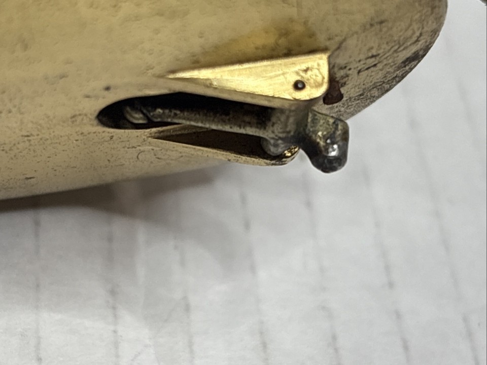 Gold Edison Diamond Disc Reproducer D20 120 antique phonograph player ...