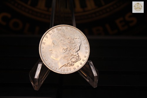 1887 Morgan Silver Dollar • Brilliant Uncirculated Cartwheel Luster 🔥 ...