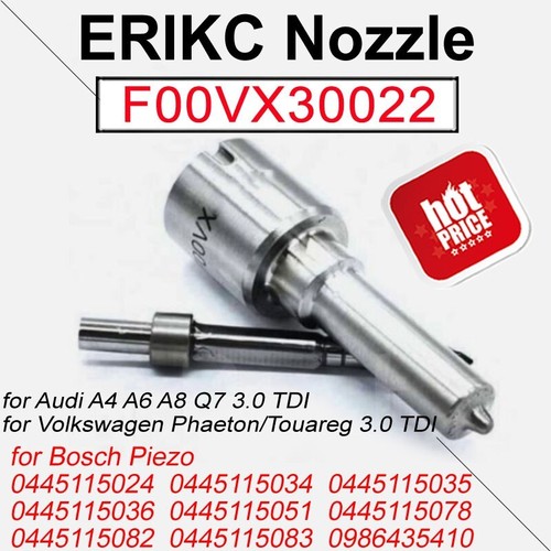 F00VX30022 Diesel Injector Nozzle 0445115024 0445115034 For Piezo AUDI ...