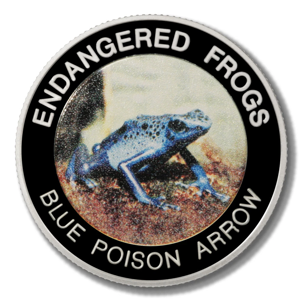 Endangered Blue Frogs