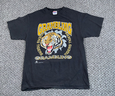 VTG 1993 Grambling State Tigers Double Sided Print T-Shirt Adult Large ...