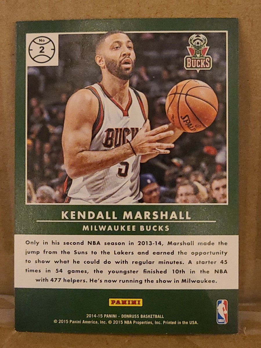 Kendall Marshall Bucks