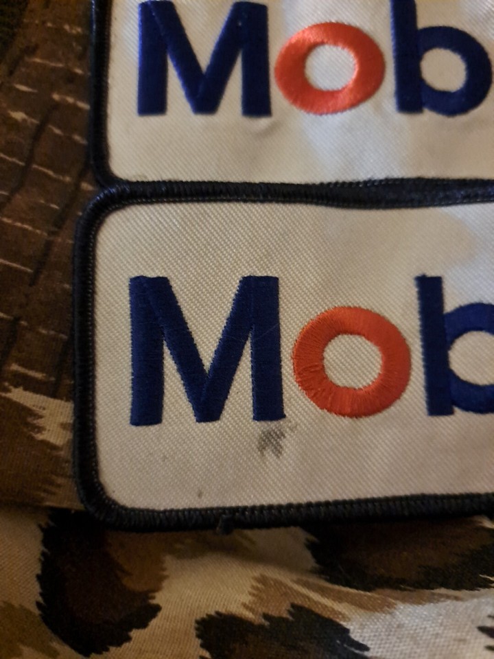 Mobil Patch Lot Of 2 Auto Fuel Performance Oil Gas Tech HotRod ...