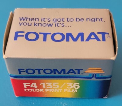 Vintage 1988 Fotomat 35mm Film NEVER OPENED F4 135/36 400 Color Print ...