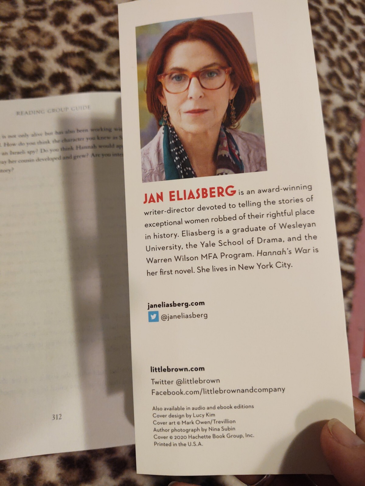 Hannah's War by Jan Eliasberg (2020, Trade Paperback) book ...