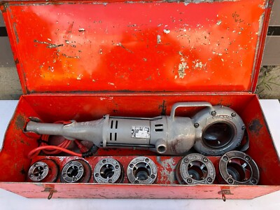 Ridgid 700 Pipe Threader Threading Machine & 12R Die Set 1/2 to 2 inch ...
