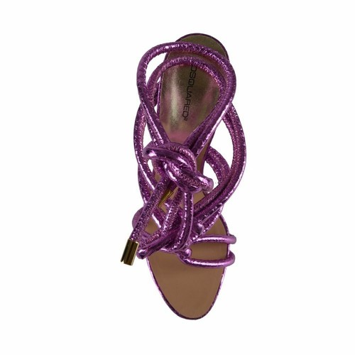 Dsquared Wrap Around Ankle Strap Sandals Shoes Sz 6 6.5 7 7.5 8 8.5 9 9 ...