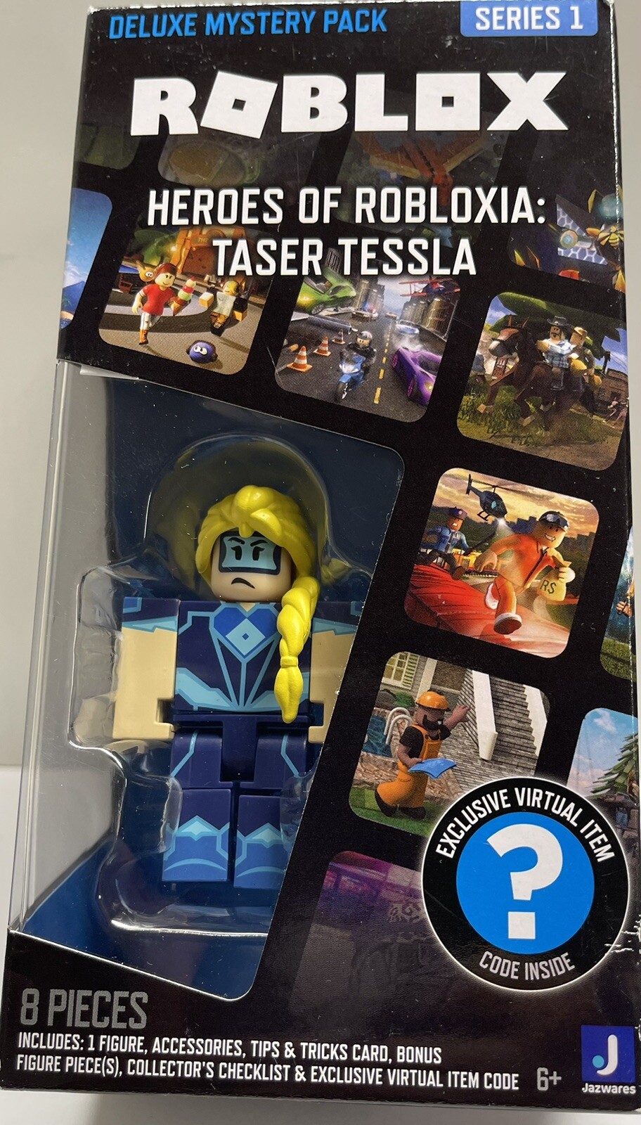 ROBLOX - TASER TESSLA - SERIES 1 - DELUXE MYSTERY PACK - EXCLUSIVE ...