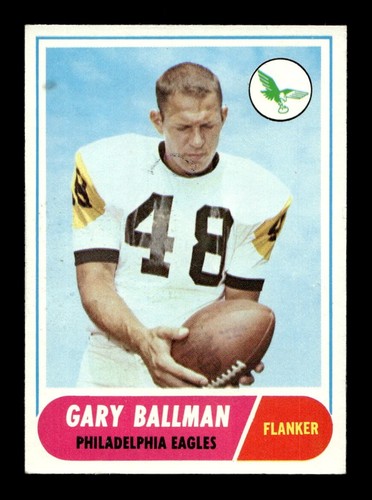 1968 Topps #58 Gary Ballman Eagles EX+ *3w | eBay