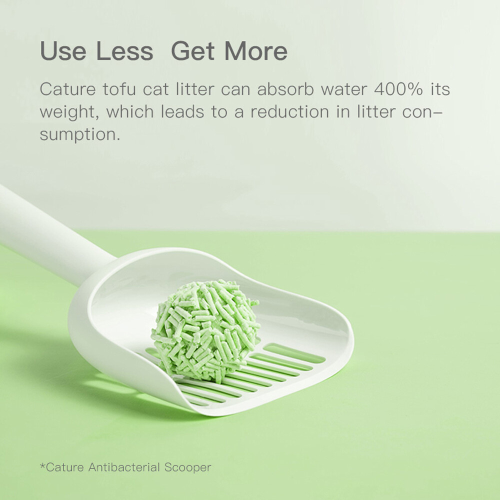 Cature 6L/2.4kg Natural Tofu Clumping Cat Litter Pellets Green Tea ...