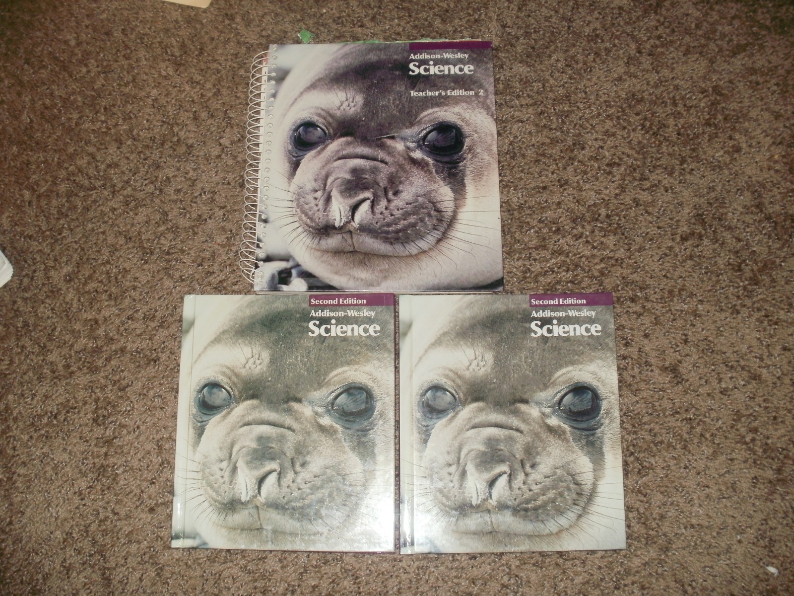 Addison Wesley SCIENCE 2nd Grade 2 Teacher Edition 2 Student Textbook ...