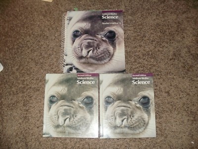 Addison Wesley SCIENCE 2nd Grade 2 Teacher Edition 2 Student Textbook ...