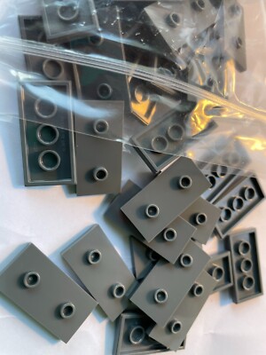 LEGO-NEW-#65509-DARKBLUISH GREY- PLATE 2 X 4 W/ 2 STUDS-10 PIECES | eBay