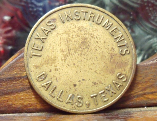TEXAS INSTRUMENTS (T I) DALLAS TEXAS PARKING TOKEN | eBay