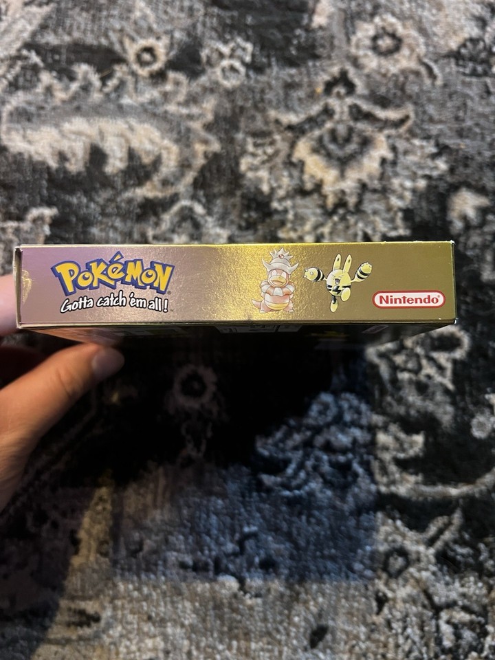 Pokemon Gold Version Game Boy Color BOX ONLY - Authentic | eBay
