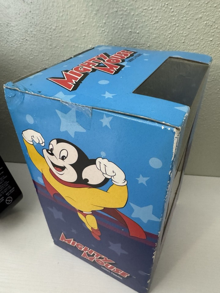 Mighty Mouse Vinyl Figure 2004 Dark Horse Deluxe Boxed Cartoon ...