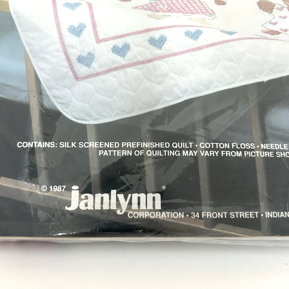 Janlynn French Up Up and Away Printed Cross Stitch Kit #277-38 Vintage ...