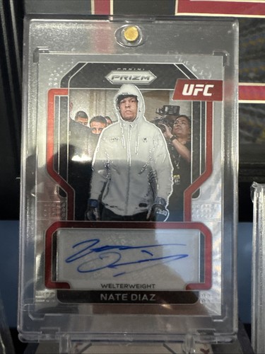 Nate Diaz 2022 Prizm UFC Auto Signature #SG-NDZ | eBay