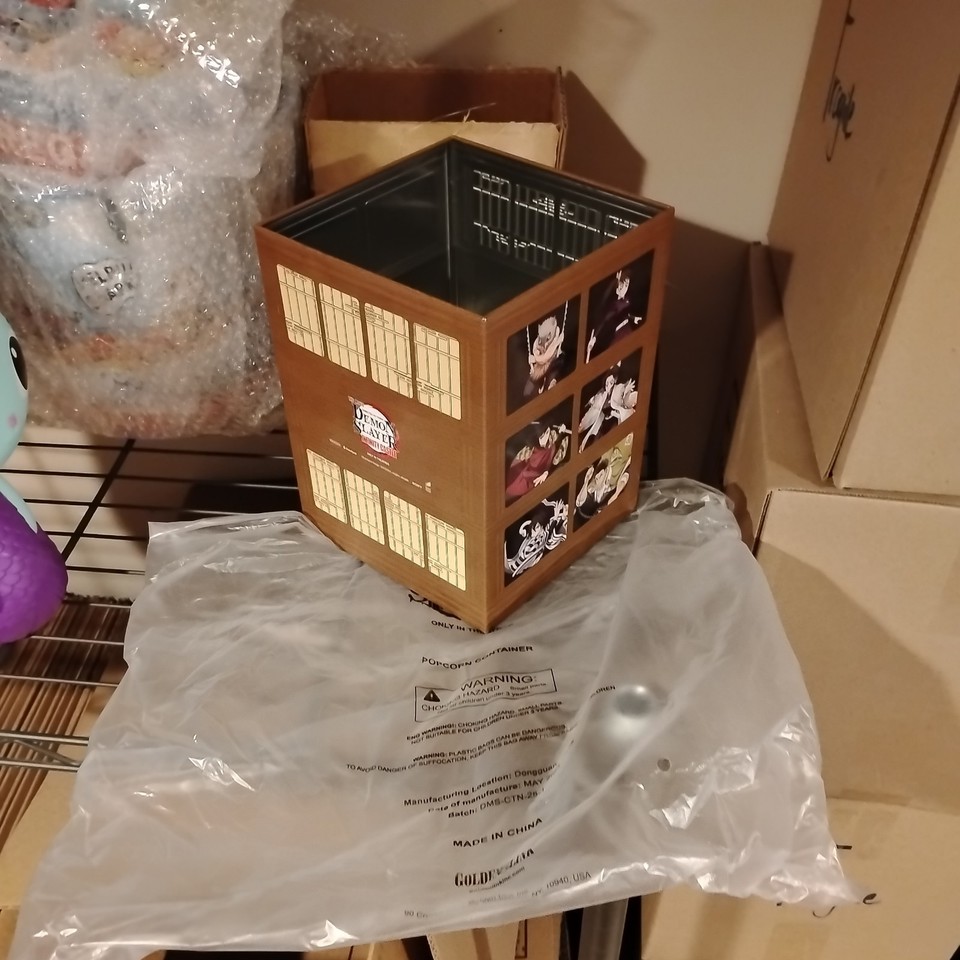 Demon Slayer infinity Castle popcorn bucket AMC theater original new ...