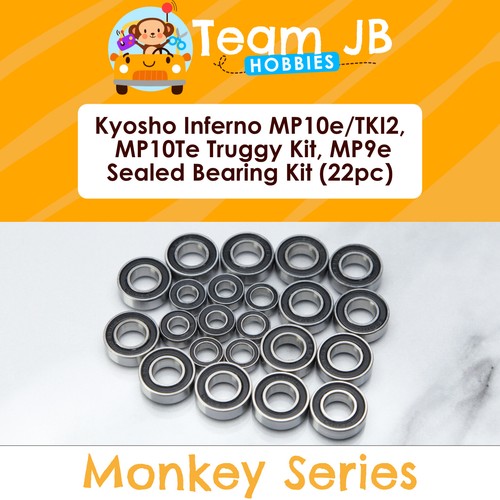 Kyosho Inferno MP10e/TKI2, MP10Te Truggy, MP9e, Evo. -22 Pcs Bearings ...