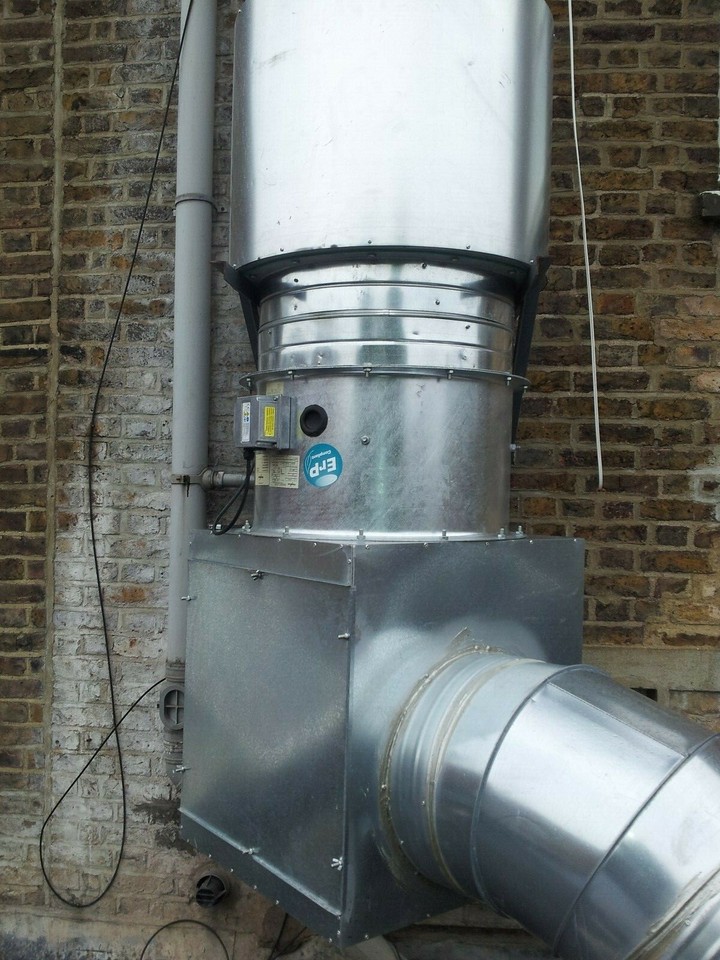 Commercial kitchen Fans Extraction Canopy and ventilation system ...