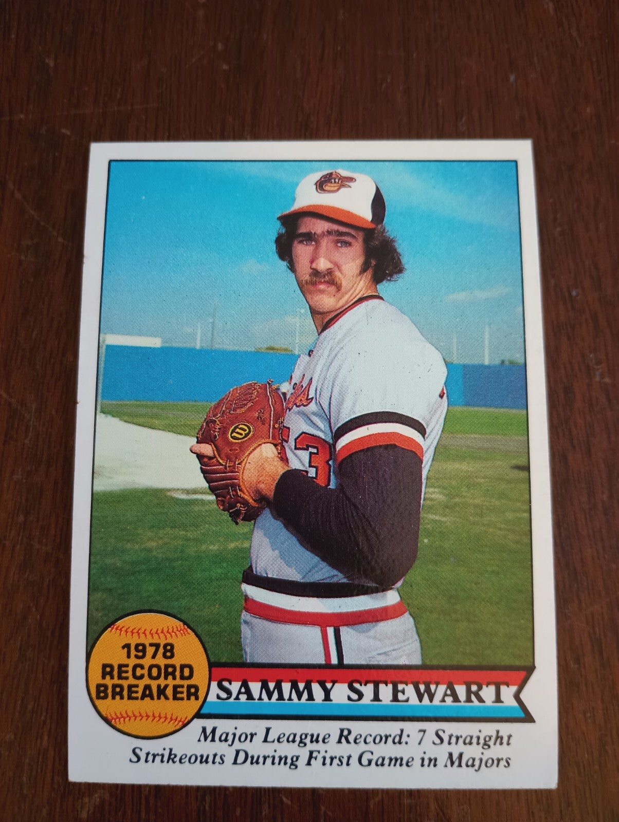 1979 Topps #206 Sammy Stewart (RB) (NRMT) | eBay