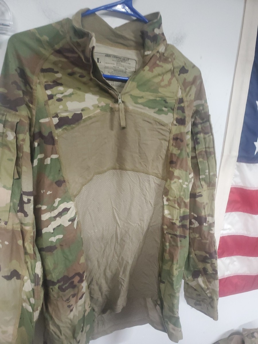 Camisa De Combate Massif Multicam Xl Advanced Quarter Zip Combat Shirt