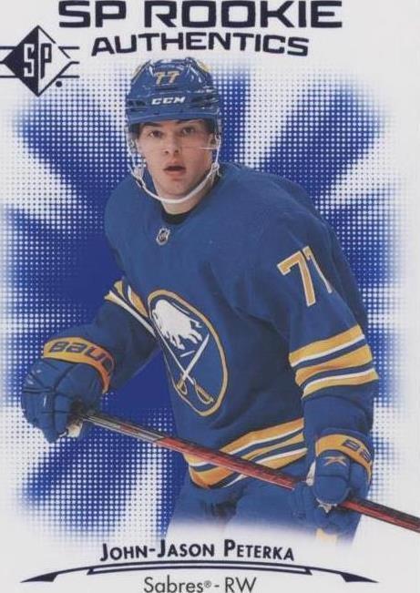 2021-22 SP - SP Rookie Authentics John-Jason Peterka #121 Blue (RC) for ...