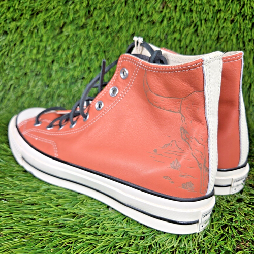 Converse Leather Chuck 70 High Mens Size 9 Clay Terracotta Aztec ...