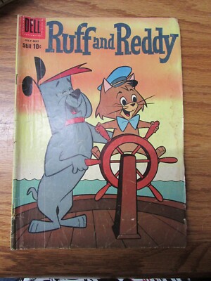 Vintage Dell Comics Ruff and Reddy No 6 July September 1960 Comic Book ...
