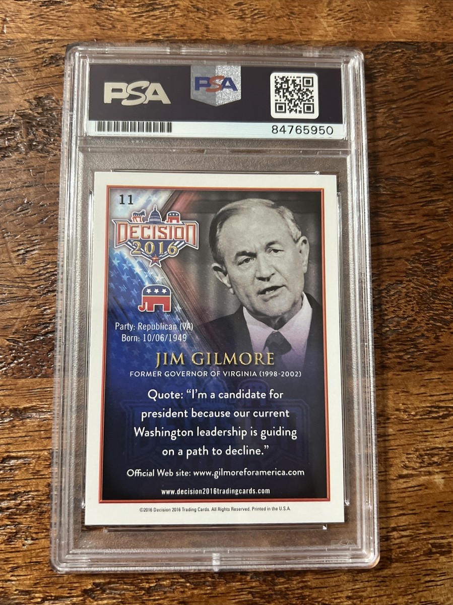 Governor Gilmore Virginia