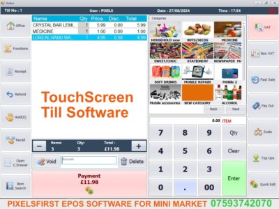 EPOS Software for Mini Market | Point of Sale System | No Monthly Cost ...