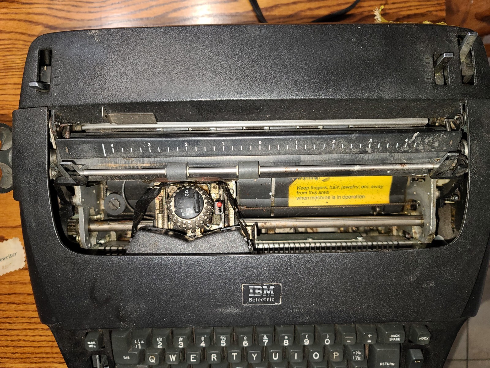 Vintage IBM Selectric Typewriter-parts only | eBay