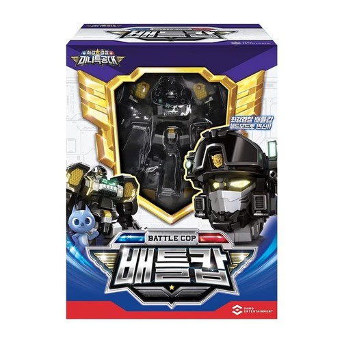 Miniforce Battle Cop Battlecop Korean Transforming Korean Action Figure ...