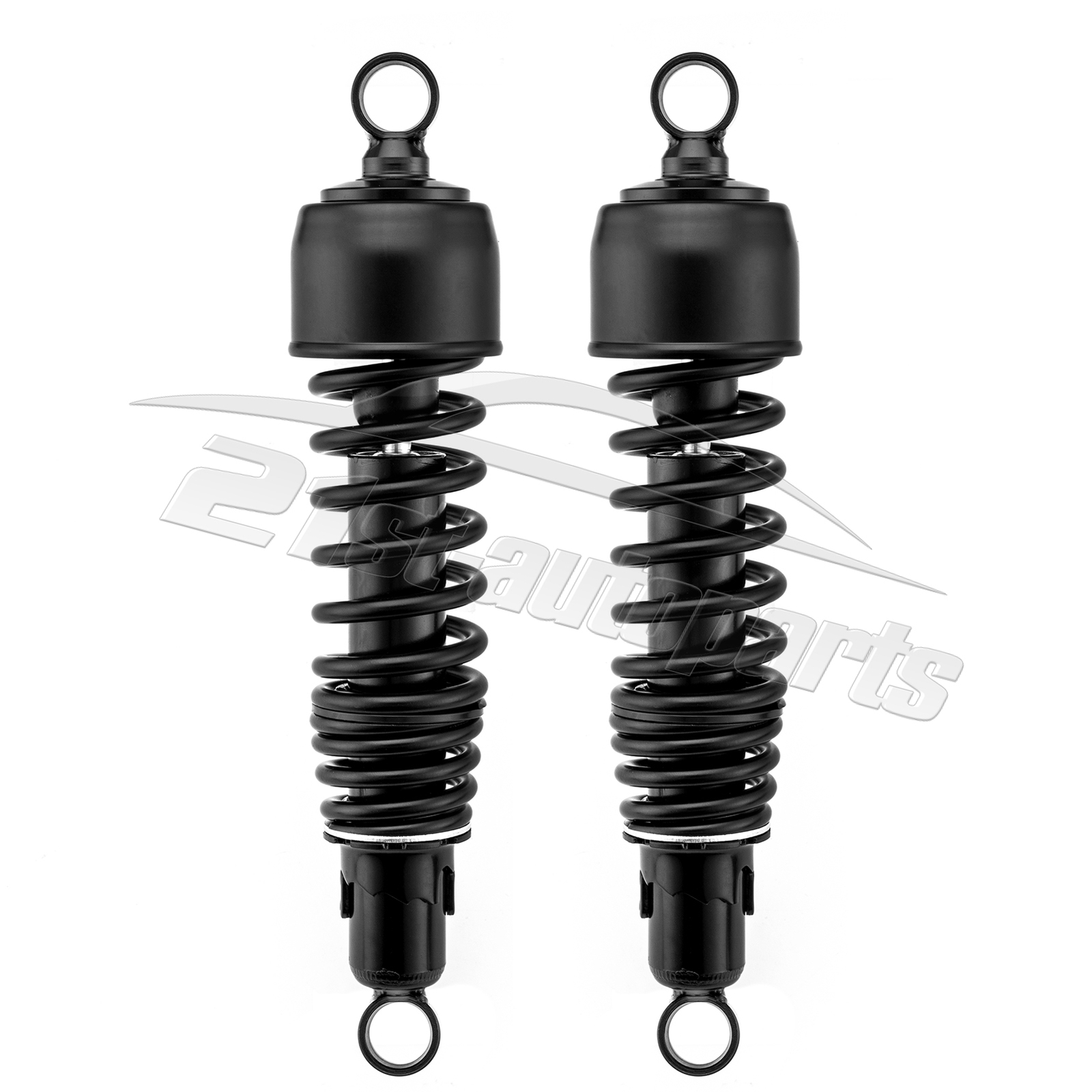 Black 13" Heavy Duty Rear Shocks for Harley Road King Touring Street ...
