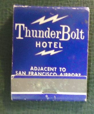 Matchbook - Thunder Bolt Hotel Millbrae CA FULL | eBay