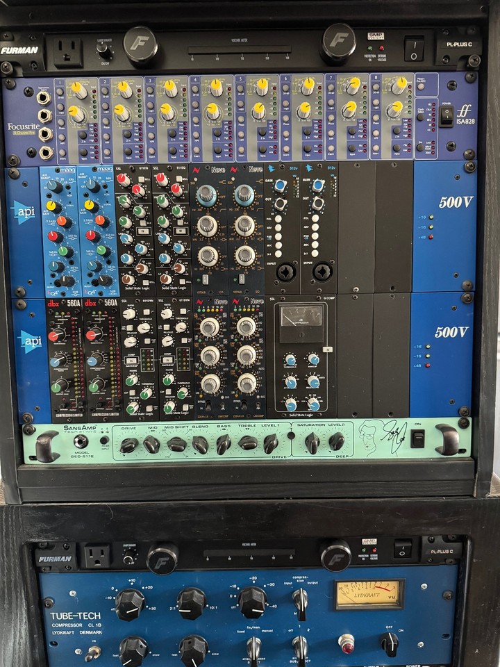 Neve 2264ALB LIM/COM 500 Series Stereo Bus Compressor PRO AUDIO CARD ...