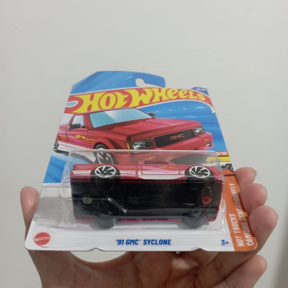 Hot Wheels 2025 Case P '91 GMC Syclone Red Hot Trucks - International ...