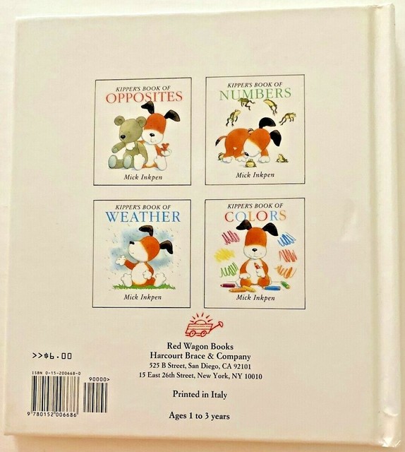 Kipper Ser.: Kipper's Book of Opposites : Kipper Concept Books by Mick ...