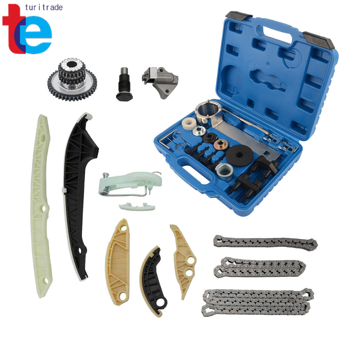 Timing Chain & Tool Kit for Audi A3 A4 A5 VW CC EOS Jetta TFSI Tiguan 2 ...
