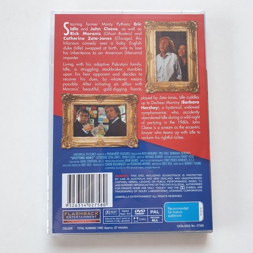 Splitting Heirs (DVD, 1993) PAL Region Free (Rick Moranis, Catherine ...