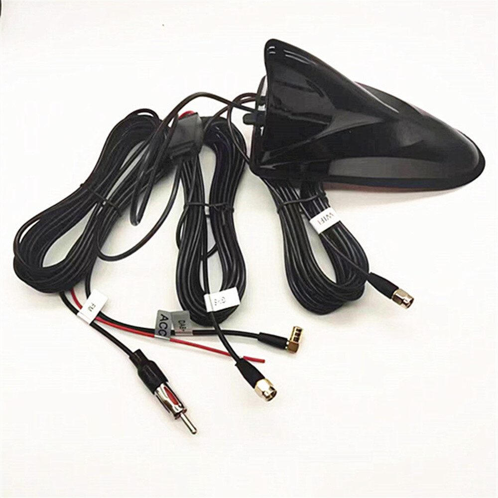 Neu Auto Haifischflossen Dachantenne DAB GPS FM WIFI Radio Navigation ...