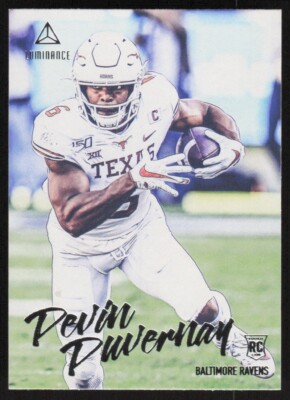 2020 Panini Luminance Devin Duvernay RC #166 Baltimore Ravens | eBay