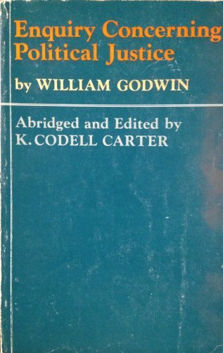 Enquiry Concerning Political Justice, William Godwin | eBay