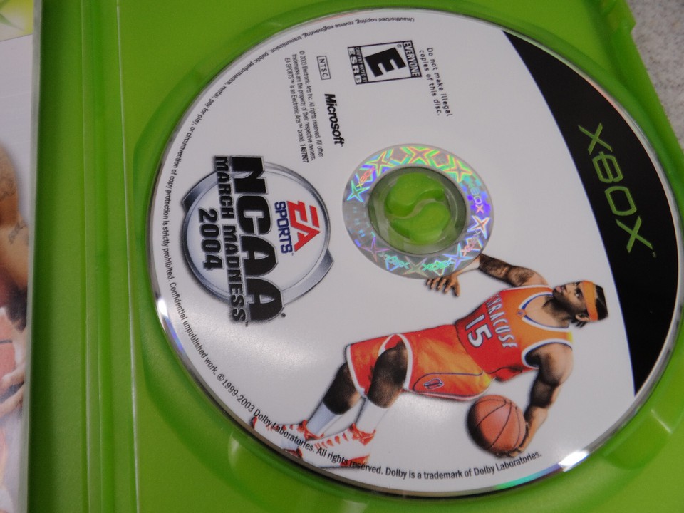 NCAA March Madness 2004 (Microsoft Xbox, 2003) Tested CIB 14633146752| eBay