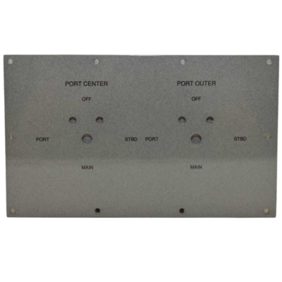 Hydra Sport Boat Blank Ignition Panel HS14223613 | Center Console Gray ...