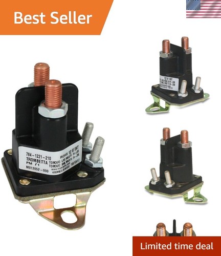 Efficient 12V Clamp Connector DC Contactor - Panel Mount, Lightweight ...