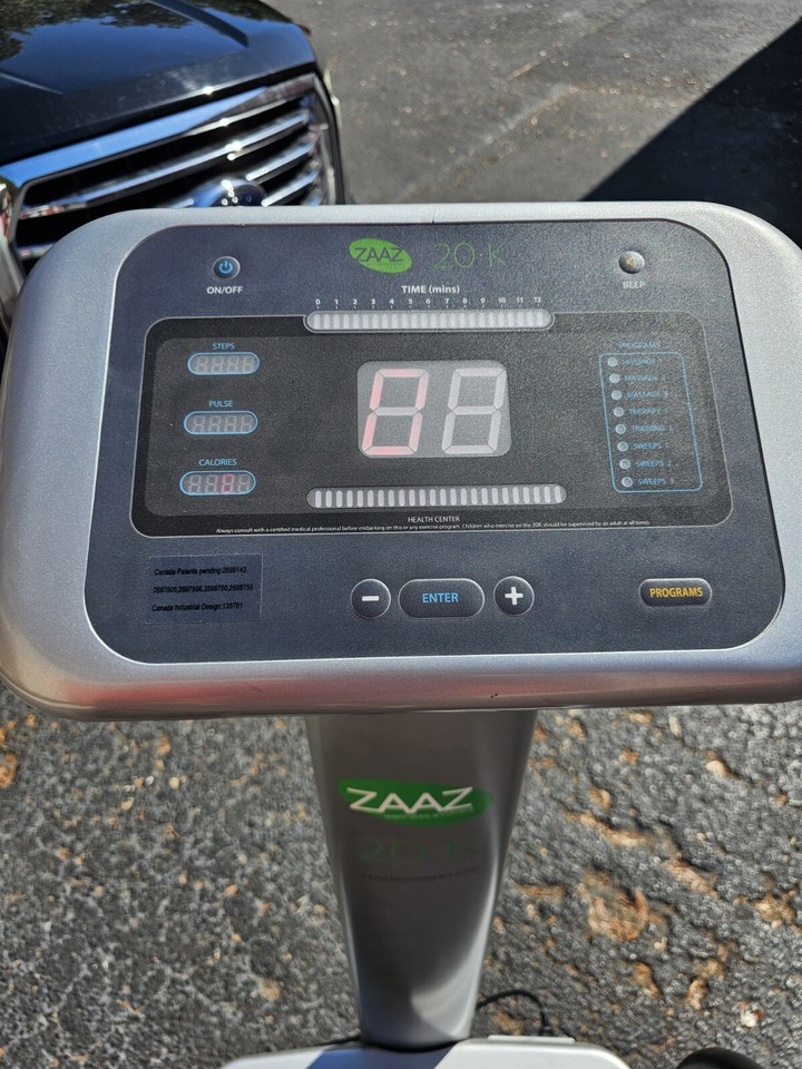 ZAAZ 20K Exercise Whole Body Vibration Machine Works Great | eBay